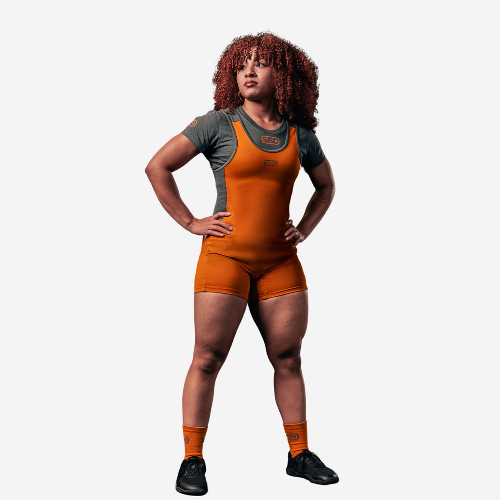 SBD Forge Range Powerlifting Singlet - Womens - Orange – City Strength