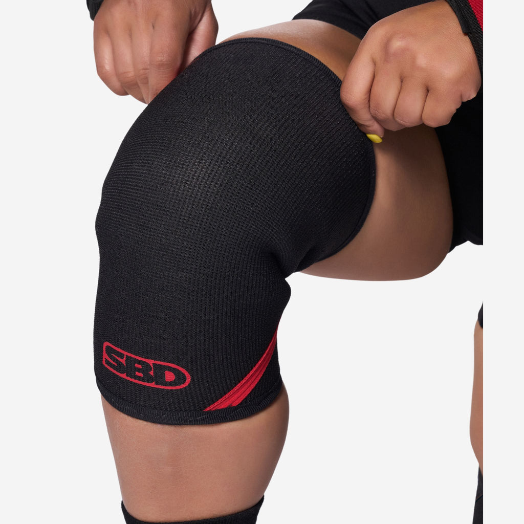 SBD 7mm Powerlifting Knee Sleeves – City Strength