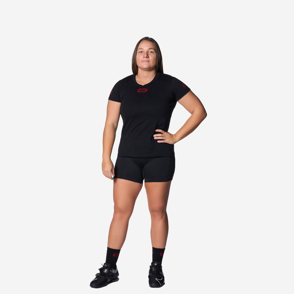 SBD Competition T Shirt - Womens - IPF | City Strength